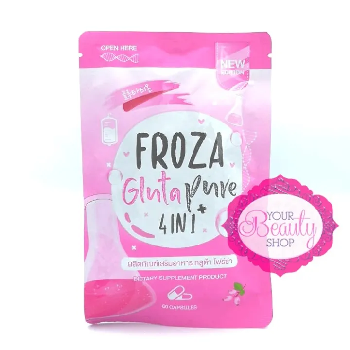Froza Gluta Pure 4in1 60 capsule ORIGINAL | Lazada PH