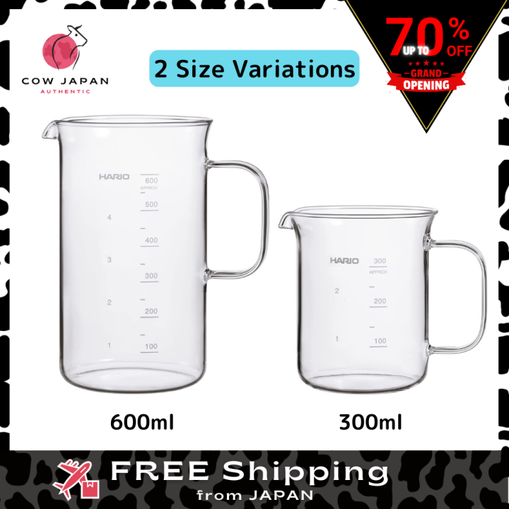 HARIO Beaker Server (300ml BV-300 / 600ml BV-600) | Lazada