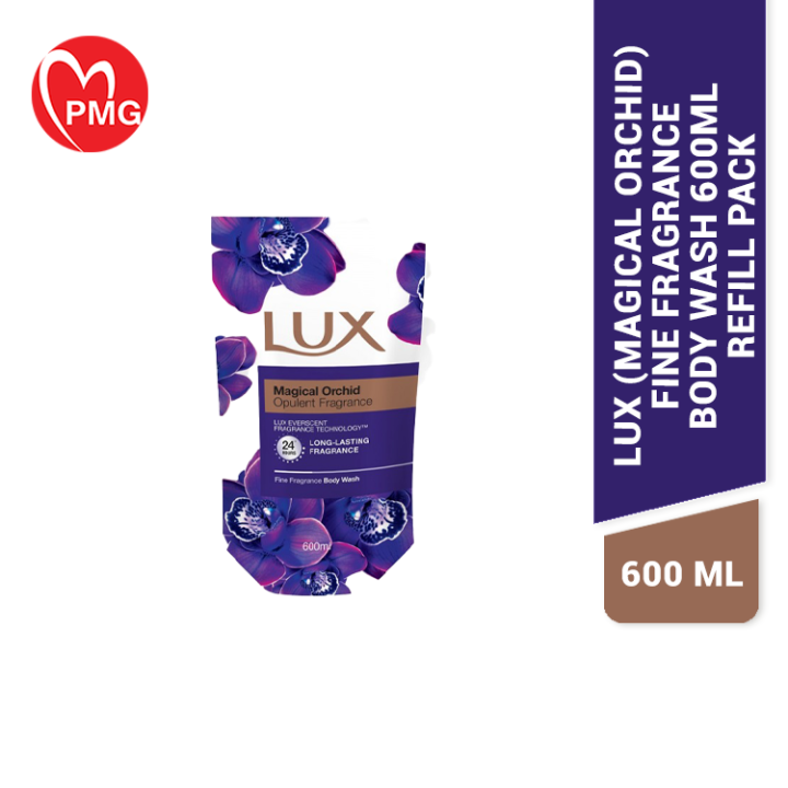 [PMG PHARMACY] Lux (Magical Orchid) Fine Fragrance Body Wash 600ML - Refill Pack | Lazada