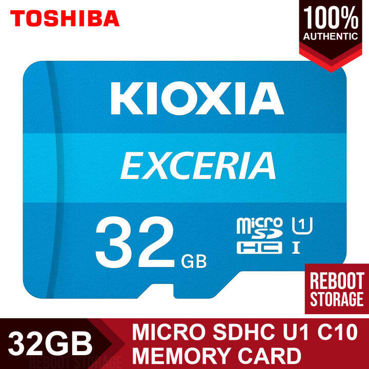 KIOXIA Toshiba Exceria micro SDHC 32GB class 10 UHS-1 LMEX1L032GG2 | Lazada PH