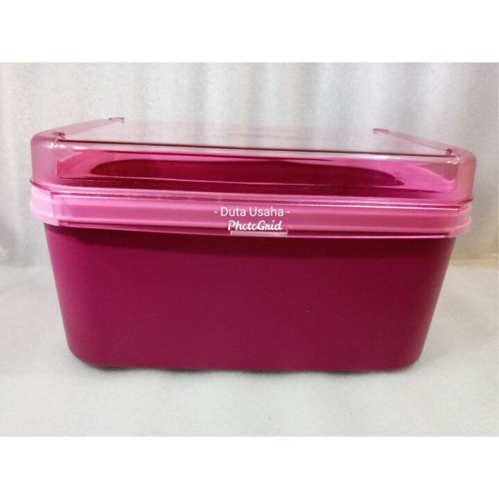 Kotak Serbaguna Tupperware Ezy Rectangular Keeper 4.3L (1pc) | Lazada ...