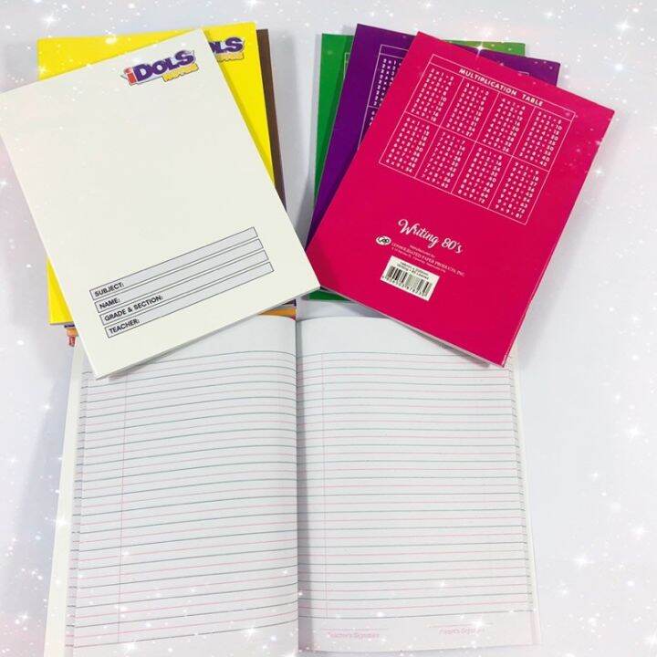 IDOLS Hots BIG idea Spiral Student and Working Notebook 10colors in one ...