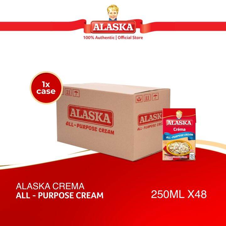 Alaska Crema All-Purpose Cream 250ml 36pcs (one case) | February 03 ...