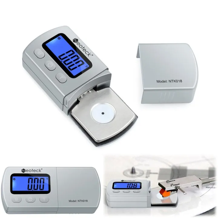 Portable LP Digital Turntable Stylus Tracking Force Gauge Scale Weight ...