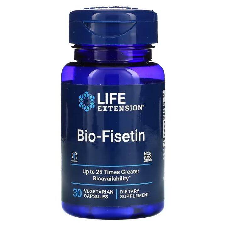 Bio- Fisetin, 30 Vegetarian Capsules, Brain Antioxidant | Lazada PH
