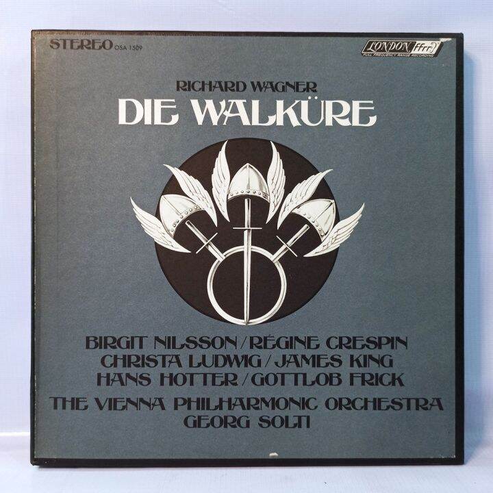 (Box Set, 5 LPs) Richard Wagner - Die Walkure - Vinyl Record Plaka LP ...