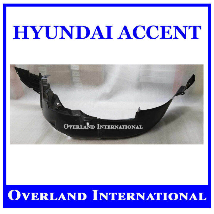 MUDGUARD FENDER LINER (LEFT/RIGHT) 2PC/SET) FRONT, FOR HYUNDAI ACCENT ...