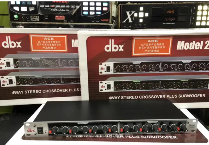 DBX 224XL 4Way Crossover Plus Subwoofer Out (black) | Lazada PH