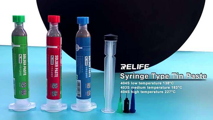 RELIFE RL-403S Welding Paste 183℃ Medium Temperature Solder Paste Flux ...