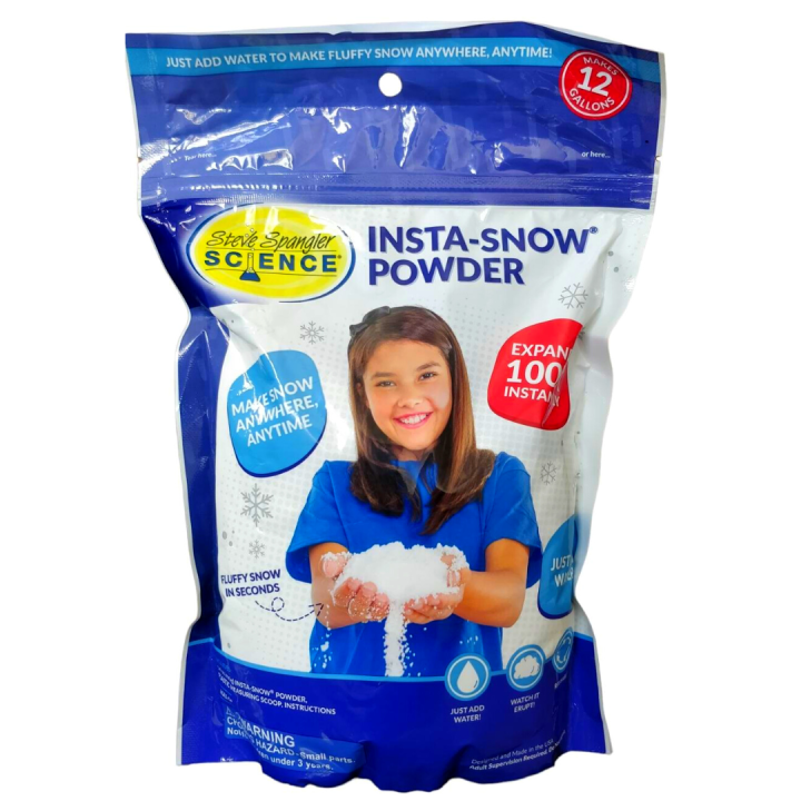 Steve Spangler Science Insta-Snow Powder For Kids Fluffy Snow In ...