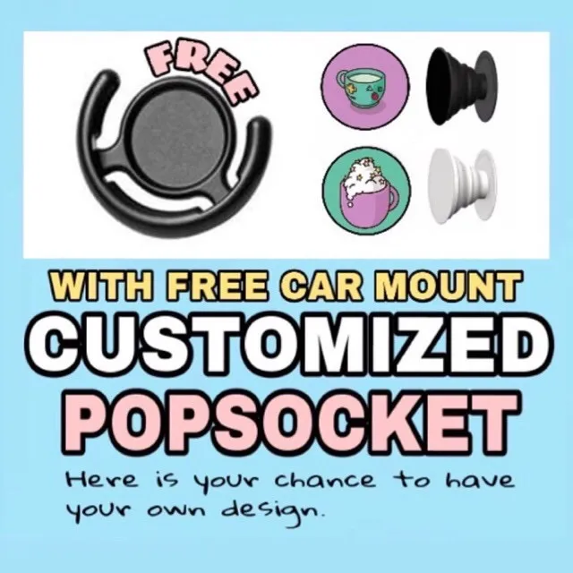 Customized Popsocket Griptok | Lazada PH