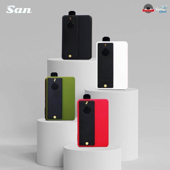 San Aio 80w Boro Kit Black White Red Green Authentic Original Type C ...