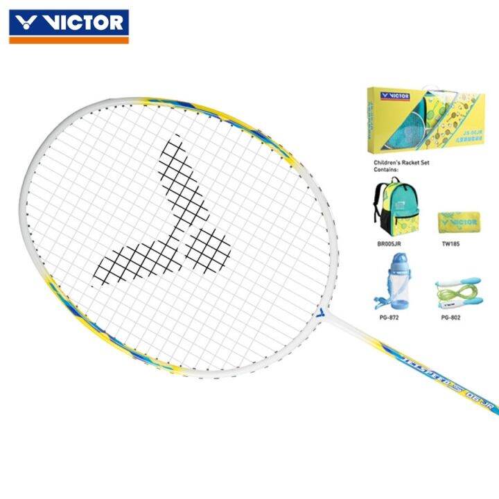 VICTOR Badminton Racket ไม้แบดมินตัน JS-06JR (Box Set) สำหรับเด็ก ...
