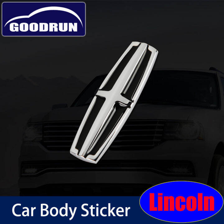 Car Body Sticker For Lincoln Trunk Side Body LOGO 3D Stickers Exterior ...