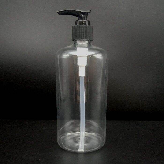 Botol Pump 500 ML Neck 24 Pump Hitam | Lazada Indonesia