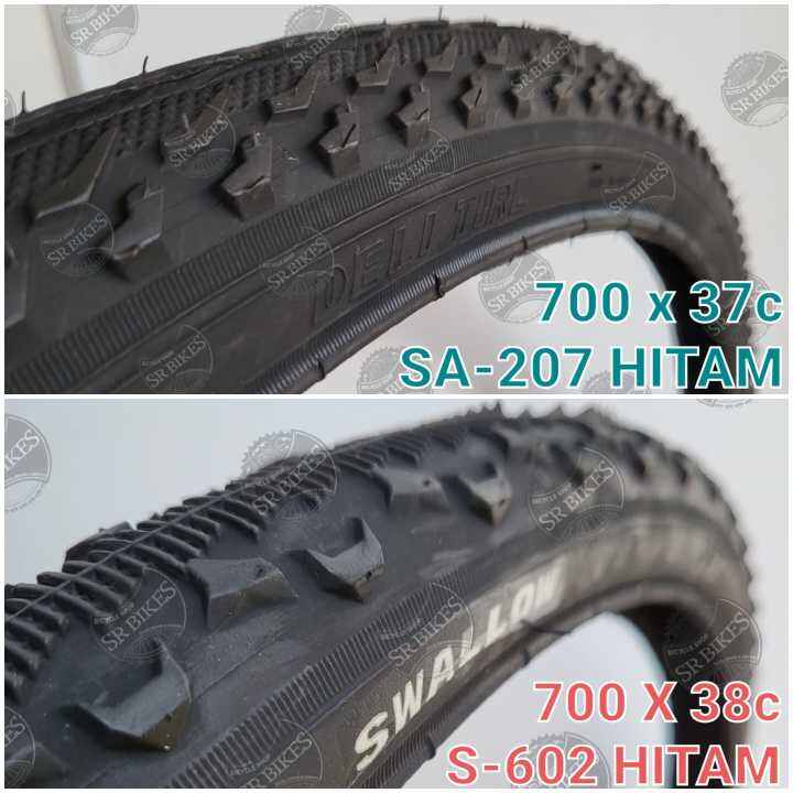 Ban Luar 700 x 37c atau 38c Sepeda Gravel Roadbike RB Fixie. DELI TIRE SWALLOW | Lazada Indonesia
