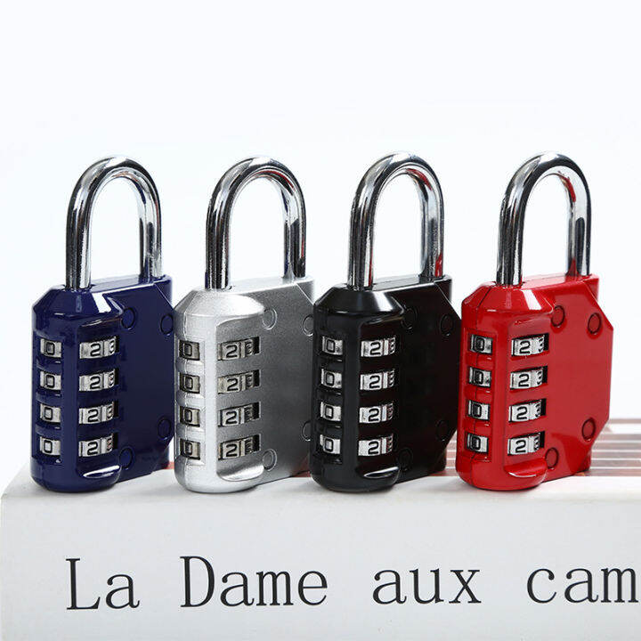 Zinc Alloy Combination Lock Four-digit Combination Padlock Dormitory ...