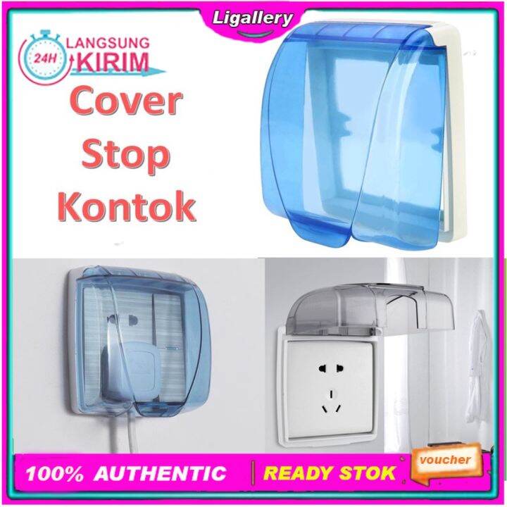 [1Ps] Penutup Stop Kontak Tahan Air Cover Pelindung Colokan Listrik ...