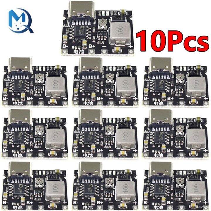 Lithium Li-ion 18650 3.7V 4.2V Battery Charger Board DC-DC Step Up ...