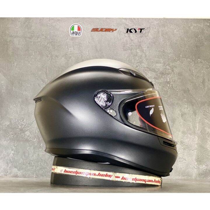 AGV HELM K6 ASIAN FIT SOLID - MATT BLACK - AGV K6 FULL FACE - AGV ...