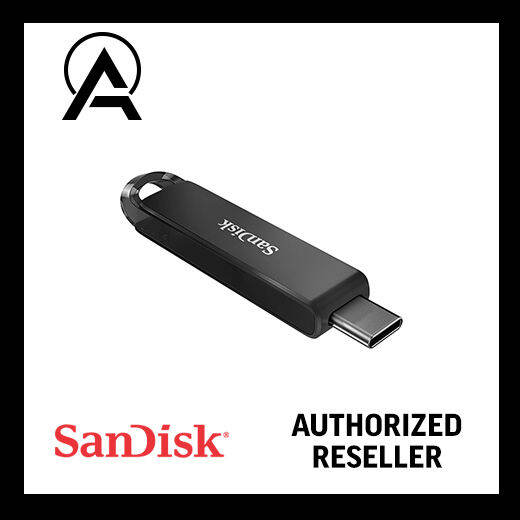 SanDisk Ultra USB Type-C Flash Drive CZ460 32GB USB Type C 3.1 Black ...