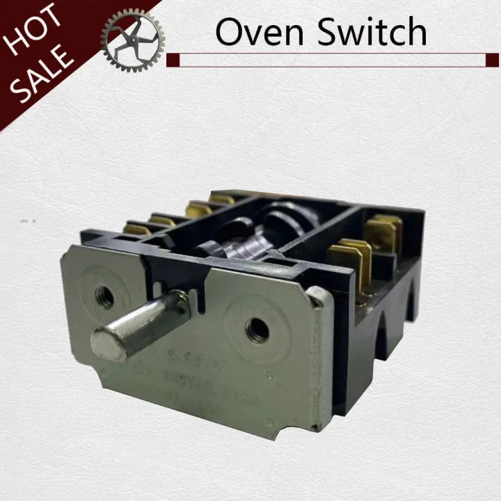 New 360 degree rotary Electrical Power knob Switch 20A 16A 250V gear ...