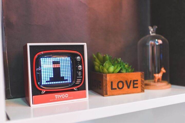 Divoom TV TV TV ไร้สายบลูทูธแอปลำโพงควบคุมอัจฉริยะลำโพงนาฬิกาปลุกสร้าง ...