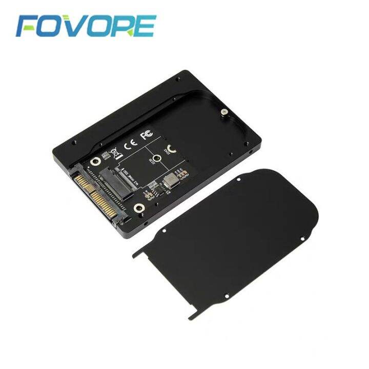 U.2 ถึง M.2 ตัวแปลงอะแดปเตอร์การ์ดอลูมิเนียมกล่อง M2 NVME M คีย์ PCIE ...