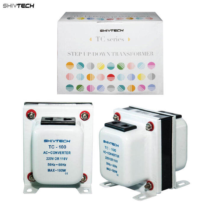 100W Shivtech TC Series Step-up/Down Transformer | Lazada PH