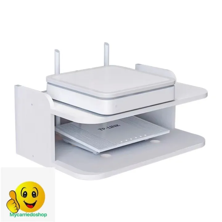 Free punching living room TV wall set-top box rack router storage box ...