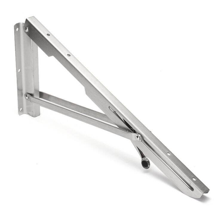 16 Inch Folding Shelf Brackets for Table Work Space Saving DIY Holder ...