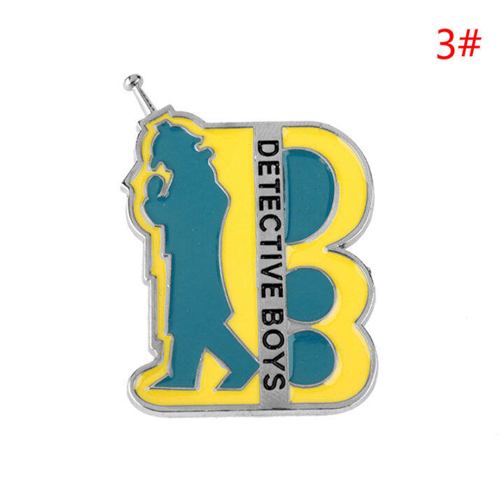 WenRan นักสืบโคนันพวงกุญแจรูปจี้พวงกุญแจรถแขวนอุปกรณ์เสริมผู้ถือ ...