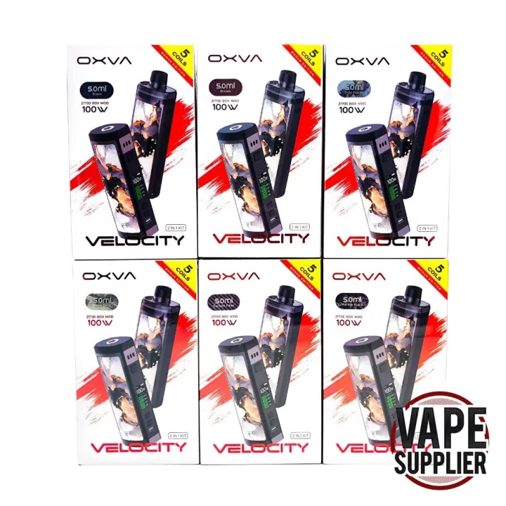 OXVA VELOCITY 2IN1 21700 POD MOD KIT 100W BONUS EDITION W/ 5 COILS ...