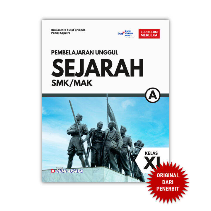 Pembelajaran Unggul Sejarah SMK MAK Kelas XI Kurikulum Merdeka | Lazada Indonesia