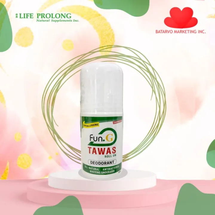 Fun. G Tawas Roll On 60ml | Lazada PH