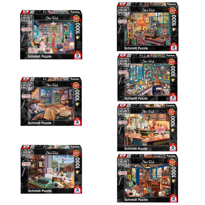 [สินค้าพรีออเดอร์] Schmidt Steve Read jigsaw puzzle จิ๊กซอว์นำเข้า 1000 ...