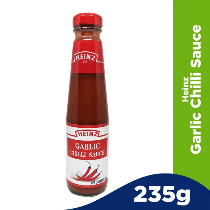 Nutrafinity Heinz Garlic Chili Sauce 235g - Spicy Dip Seasoning ...
