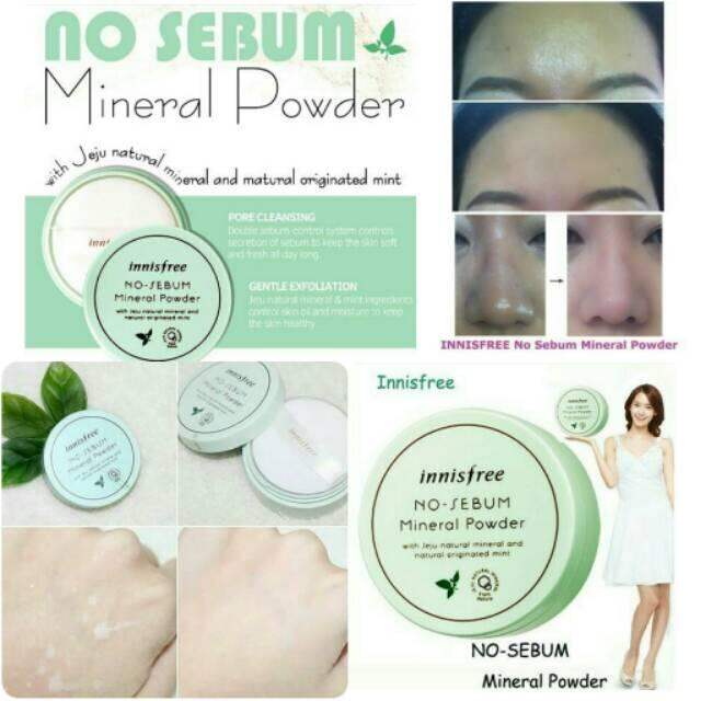 INNISFREE No Sebum Mineral Powder 5g [10TH ANNIVERSARY Limited Edition ...