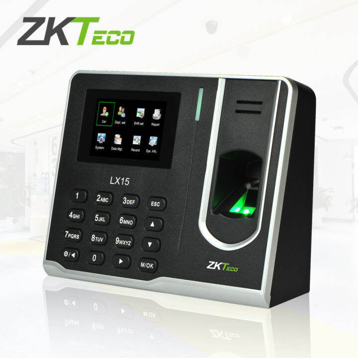 ZKTeco Biometrics Fingerprint Time Attendance Machine Household ...