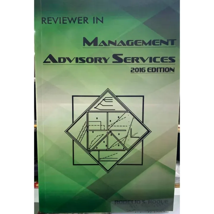 【in stock】 Management Advisory Services reviewer by Roque | Lazada PH