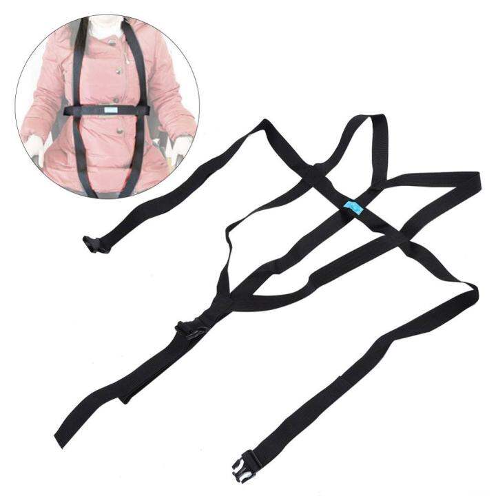 Simple Safety Wheelchair Seat Belt Restraint Chest Cross Harness Chair ...