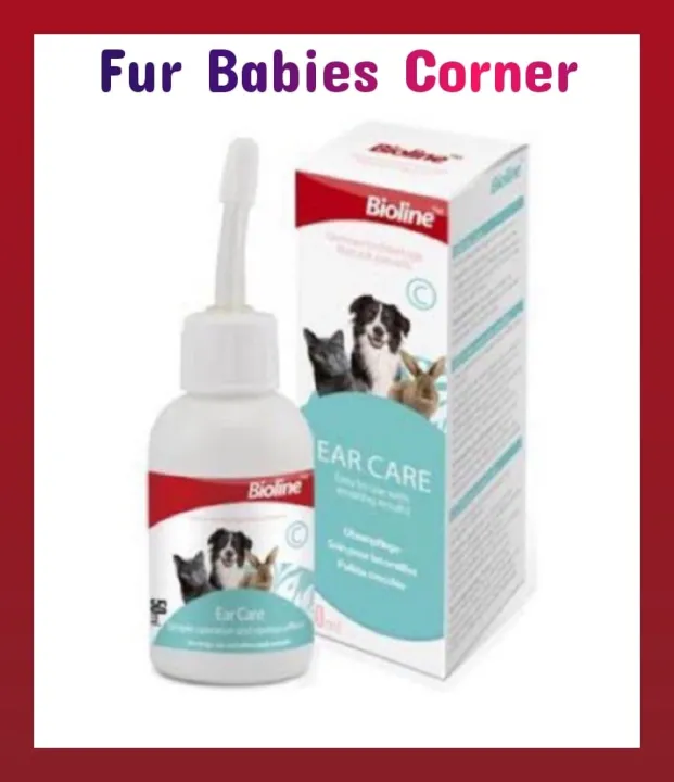 Bioline Ear Care for Dogs, Cats and Rabbits (50mL) | Lazada PH