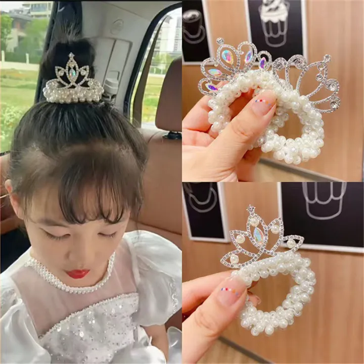 Princess Head Rope Korean Head Rope Hair Head Rubber Band Head Rope ...