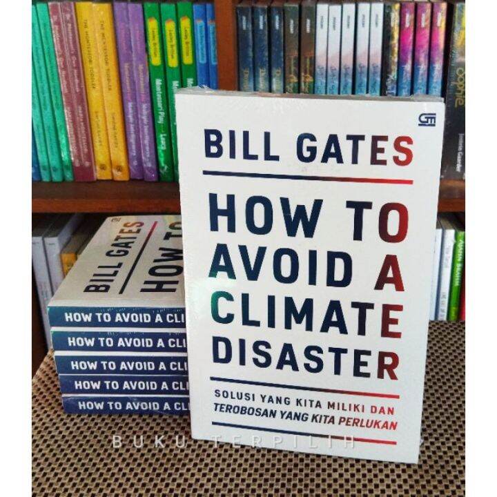 Promo|Buku How to Avoid a Climate Disaster by Bill Gates (Indonesia ...