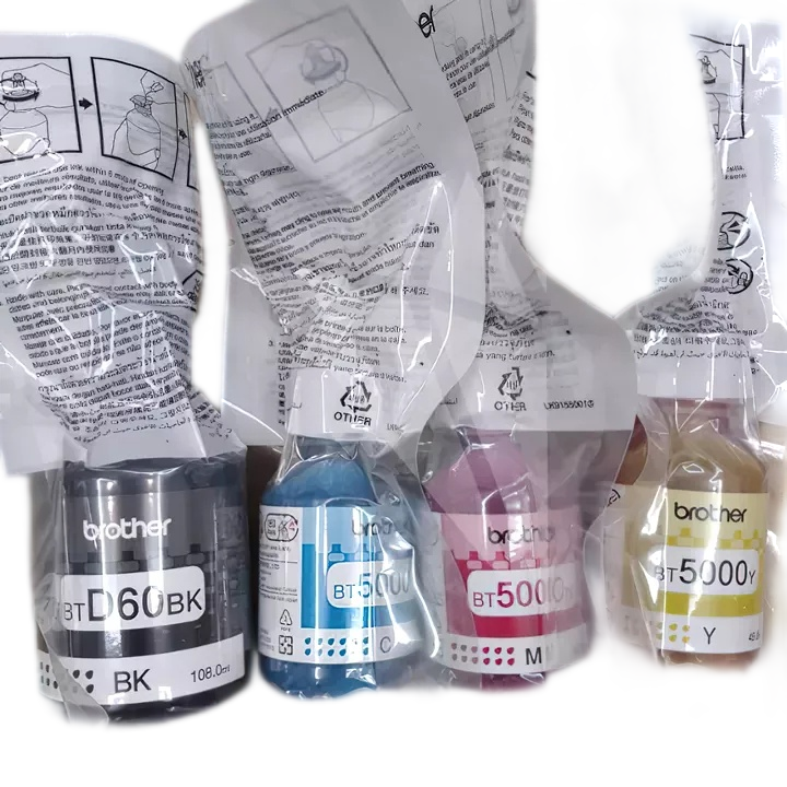Brother BTD60Bk BT5000 BT6000 Genuine Ink Bottle BT6000bk BTD60 | Lazada PH