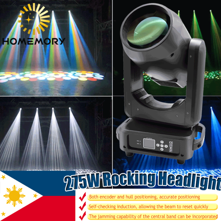 HOMEMORY 275W Moving Head LED RGBW 13R Stage Light with Super Prisms ...