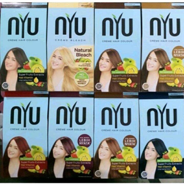 NYU CREME HAIR COLOR SEMIR RAMBUT | Lazada Indonesia