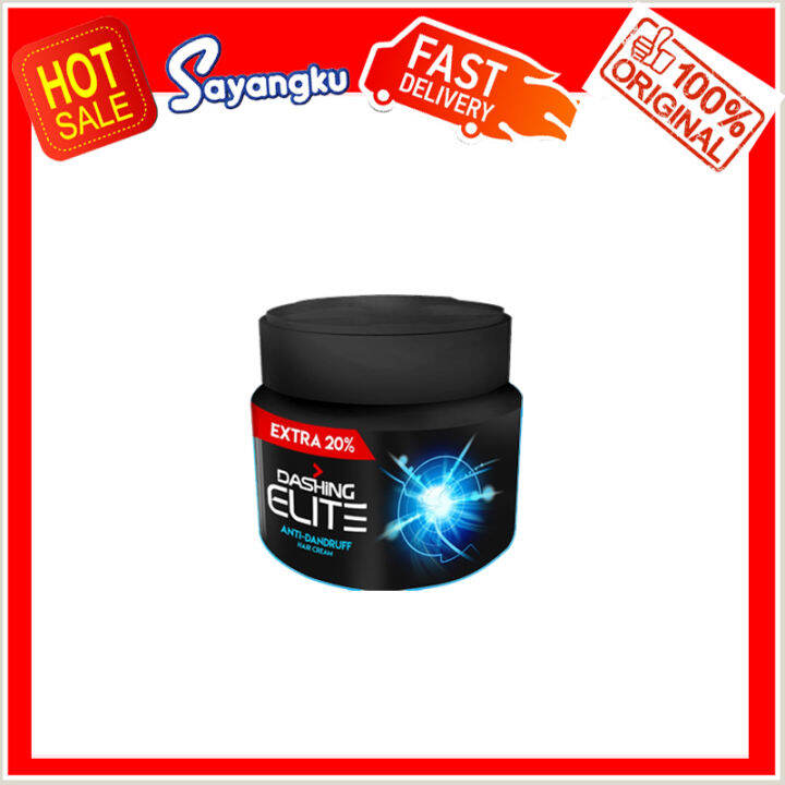 Dashing Elite Hair Cream Jar Anti Dandruff - 300g | Lazada