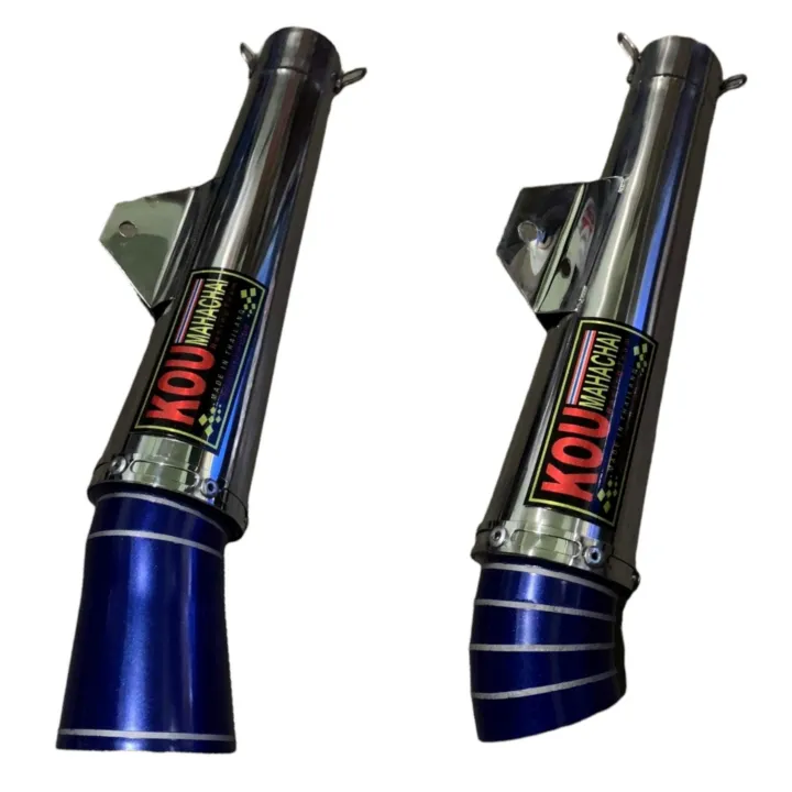 KOU BlueTip Motorcycle Exhaust Muffler Pipes 51mm | Lazada PH