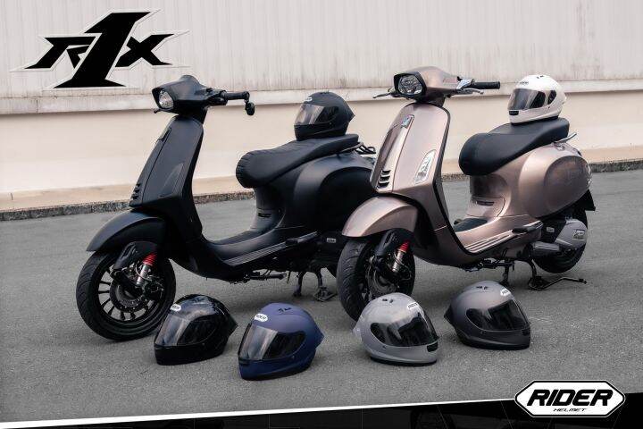 หมวกกันน็อค RIDER รุ่น R1X | Lazada.co.th